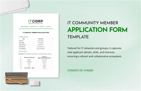 Editable Application Form Templates In Word To Download