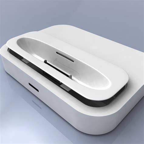 3d Apple Dock Adapter Model