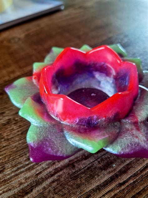 Lotus Flower Candle Holders Etsy