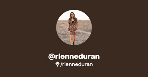Rienne Duran Instagram Facebook Linktree