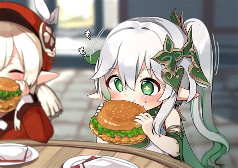 Big Burgers Genshin Impact R2dgirlseatingcutely