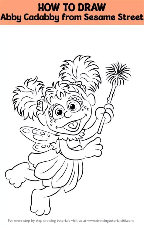 Best 13 How To Draw Abby Cadabby From Sesame Street Sesame Street