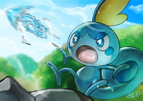 Sobble Pokemon Drawn By Kaosukaosu0905 Danbooru