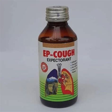 100ml Ep Cough Expectorant Syrup At ₹ 75bottle In Kanpur Id