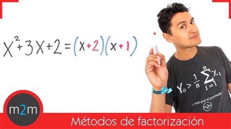 Métodos De Factorización Youtube