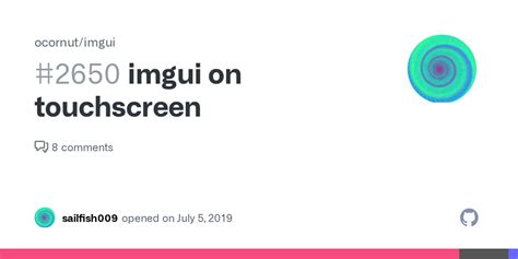 Imgui On Touchscreen Issue Ocornut Imgui Github