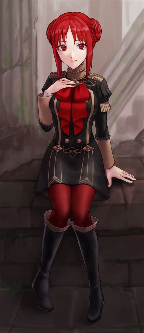 monica von ochs fire emblem and 1 more drawn by hazuki nyorosuke