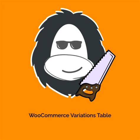 Woocommerce Variations Table Home Page