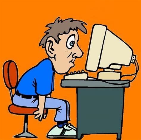 Как правильно сидеть за компьютером