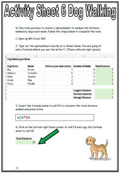 Introduction To Spreadsheets Part Real World Excel Activities