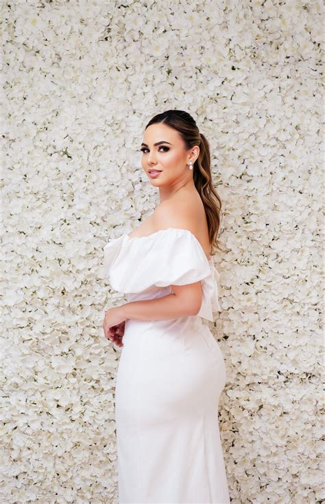 VESTIDO MIDI AGILITÁ BRANCO OMBRO A OMBRO Closet das 2