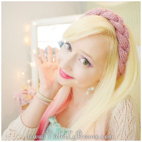 Puffy Plaited Knitted Headband Tutorial Violet Lebeaux Tales Of An