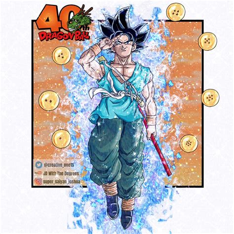 Dragon Ball 40th Anniversary Super Remix Ultra Instinct Sign Goku One