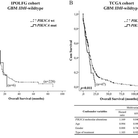 Frequency Of Pik3ca Mutations And Copy Number Variations In Gbm