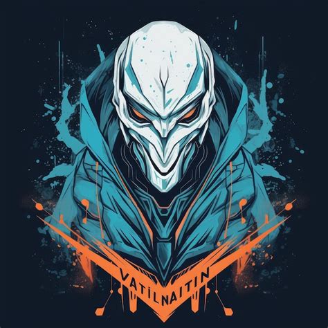 Premium Ai Image Valorant Vector Illustration For T Shirt Drawn
