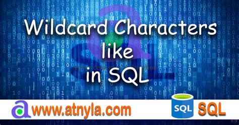 Using The Sql Like Operator A Comprehensive Guide