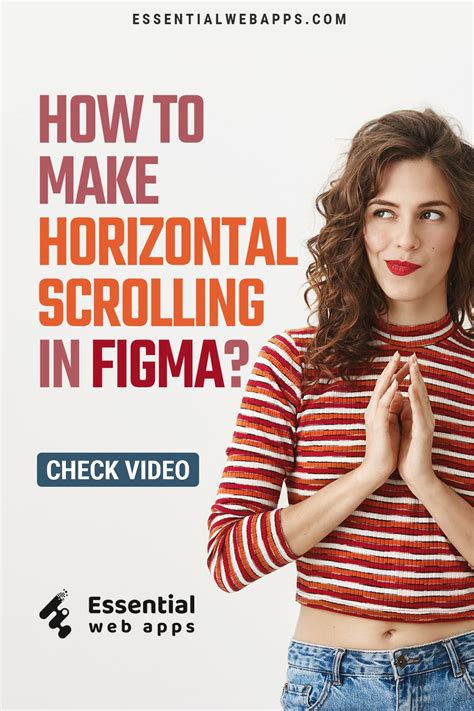How To Create Horizontal Scrolling Element In Figma Figma Horizontal