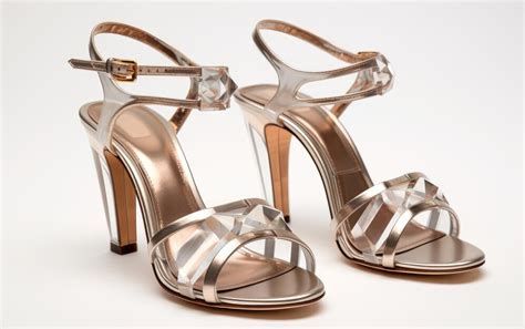 Premium Photo Sassy Serenade Heeled Sandal Pair