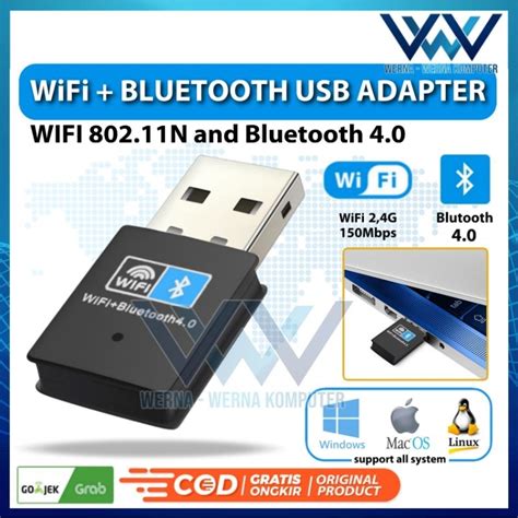 Jual Usb Wifi Dan Bluetooth Receiver Wireless Adapter Dongle Mbps Wifi Ghz Shopee