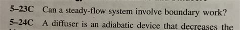 5 23c Can A Steady Flow System Involve Boundary Work