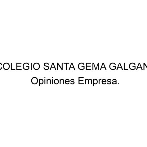 Opiniones Colegio Santa Gema Galgani 938892143