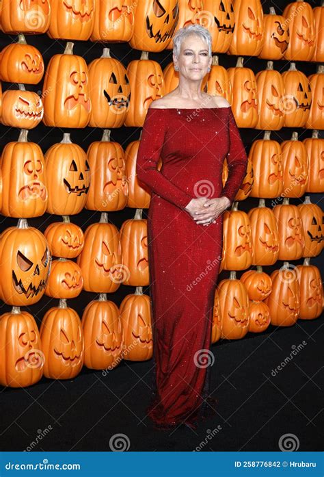 Halloween Ends Film Premiere Los Angeles California Usa Editorial