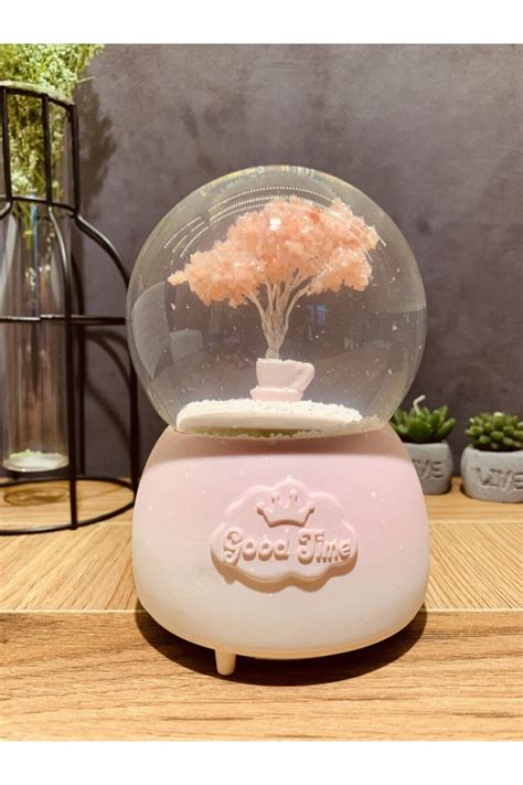 Oversized Snow Globe With Music Light Automatic Sn Vicedeal