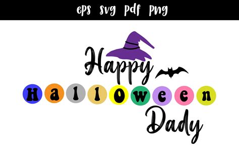 Happy Halloween Dady Svg Design Graphic By Lmy · Creative Fabrica