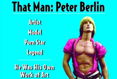 Peter Berlin Documentary Now On Dvd Avn