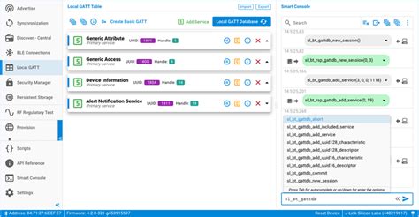 ncp host development using the bluetooth stack in network co processor mode bluetooth le