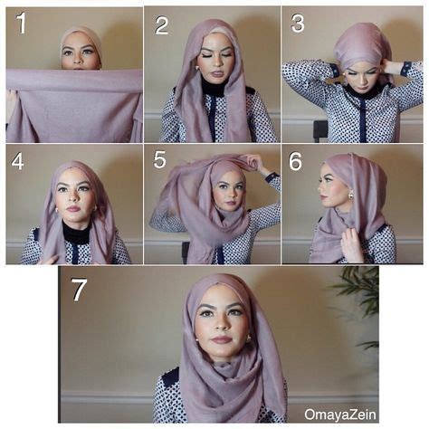 Tutorial Hijab Segitiga Simple Casual