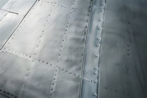 Analyzing Metal Aircraft Panel Textures Rivets Scratches And