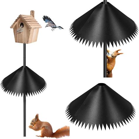 Squirrel Baffle For Bird Feeder Polesquirrel Proof Bird Feeders Baffle