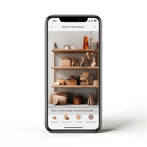 Premium Photo Realistic Front View Smartphone Mockup Mobile White
