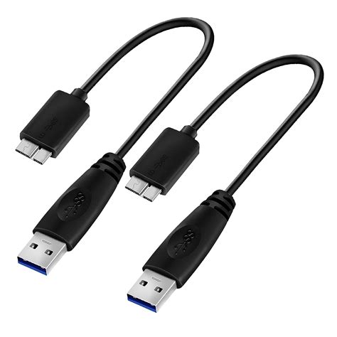 Storite Pack USB Cable A To Micro B High Speed Upto Gbps Data Transfer Cable For
