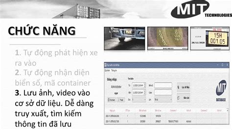 HỆ ThỐng NhẬn DẠng BiỂn SỐ Xe MÃ SỐ Container