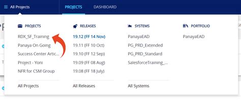 Setting The Project Status