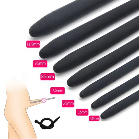 Dilatateur urétral en Silicone pour homme Gay Long de 350mm cathéter
