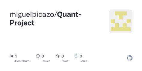 Github Miguelpicazoquant Project