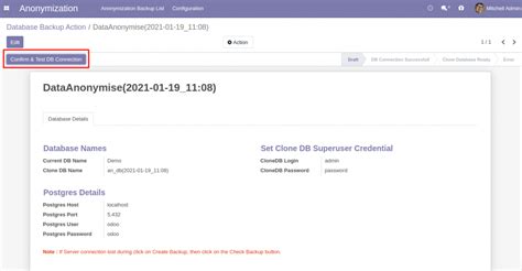 Odoo Database Anonymization Odoo Data Processing