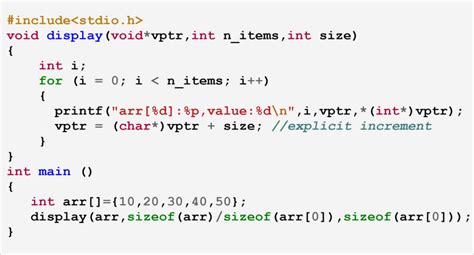 Understanding Void Pointers In C Programming With Examples
