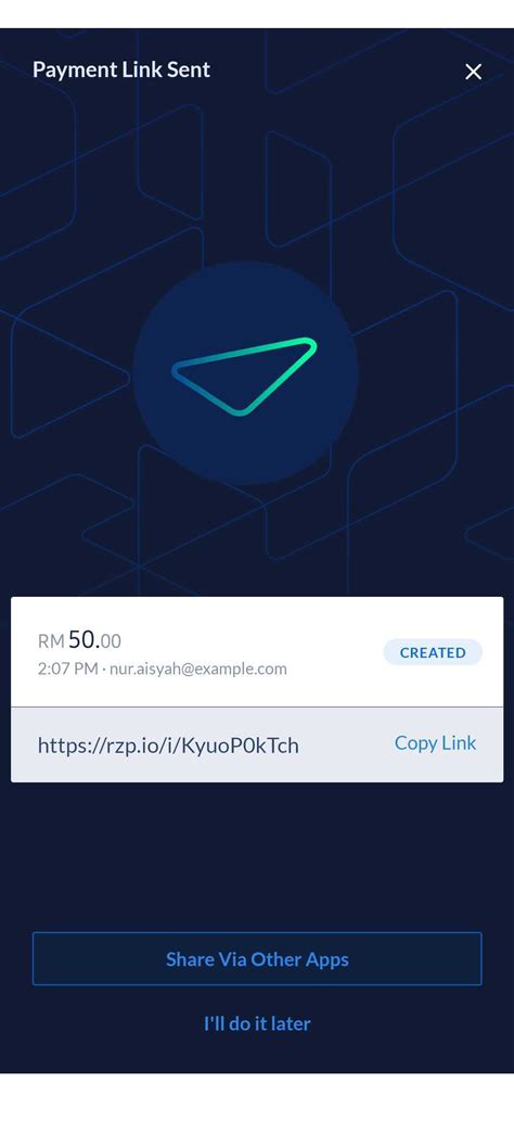 Create And Send Payment Links Curlec Docs