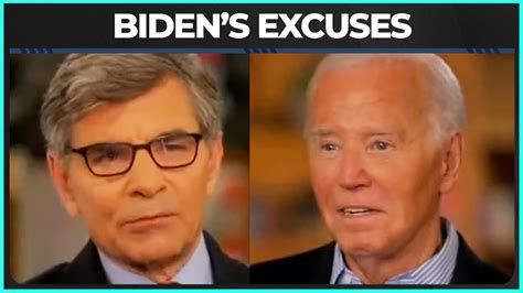 Abc News Anchor George Stephanopoulos Tried To Get President Joe Biden