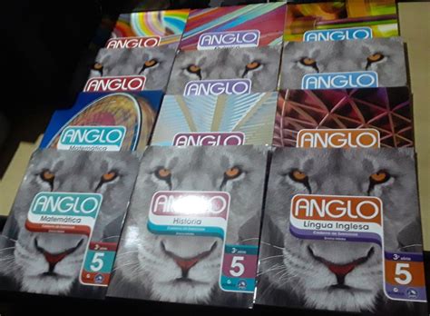 Anglo Ensino Médio ª Serie Livro texto Cadernos de Exercícios Ano Volumes
