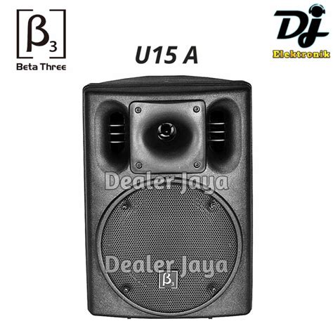 Jual Speaker Aktif Beta Three B3 U15a U 15a U15 A 15 Inch Shopee Indonesia
