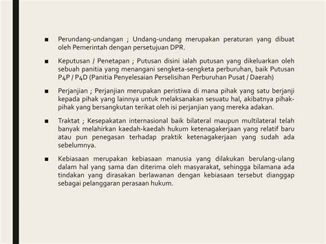 Presentasi Hukum Ketenagakerjaan PPTX