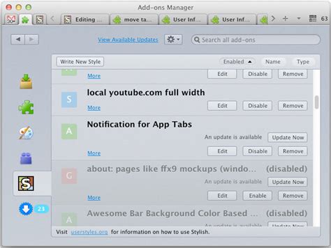Firefox Userstyles Color Coded Type Style Fixes Userstyles Org