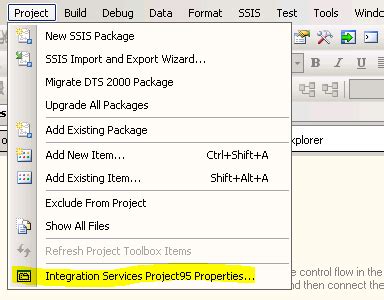 Sql Server How To Execute A Bit SSIS Package In A Bit Package Stack Overflow