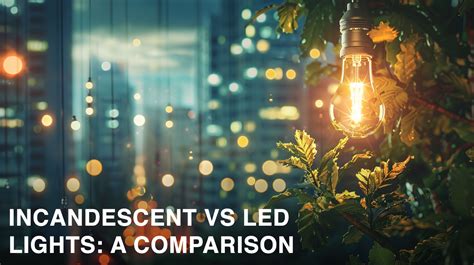 Incandescent Vs Led Lights A Comparison [2025] Modern Place