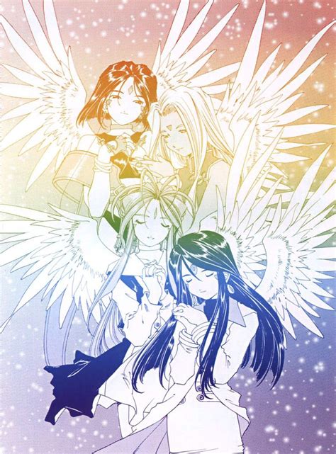 Oh My Goddess Kosuke Fujishima Art Scan Art Artist Anime